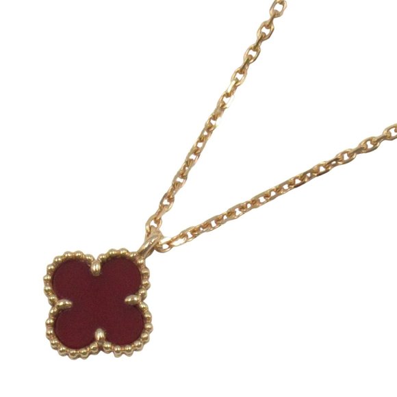 OTHERS | Jewelry | Van Cleef Arpels Sweet Alhambra Necklace Carnelian ...